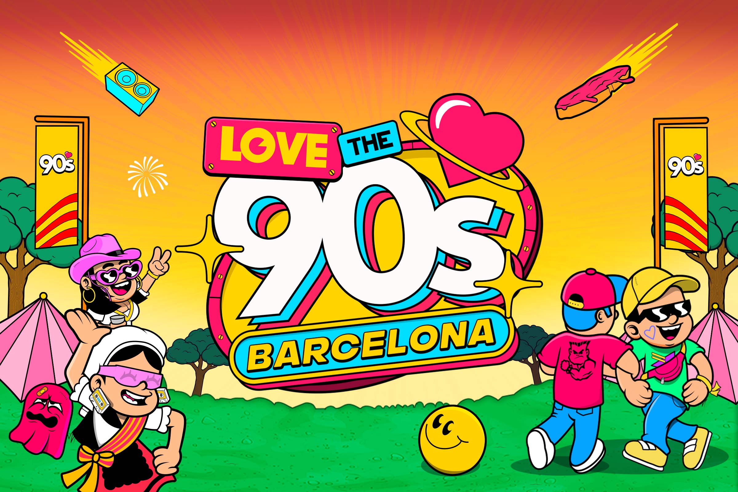 Love the 90s Barcelona - ¡EL LUGAR DONDE ERES FELIZ!